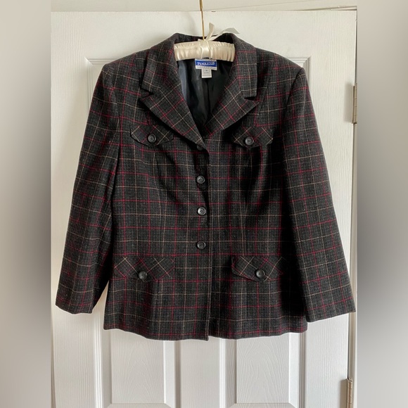 Pendleton | Jackets & Coats | Vintage Pendleton Wool Blazer Size 6 ...